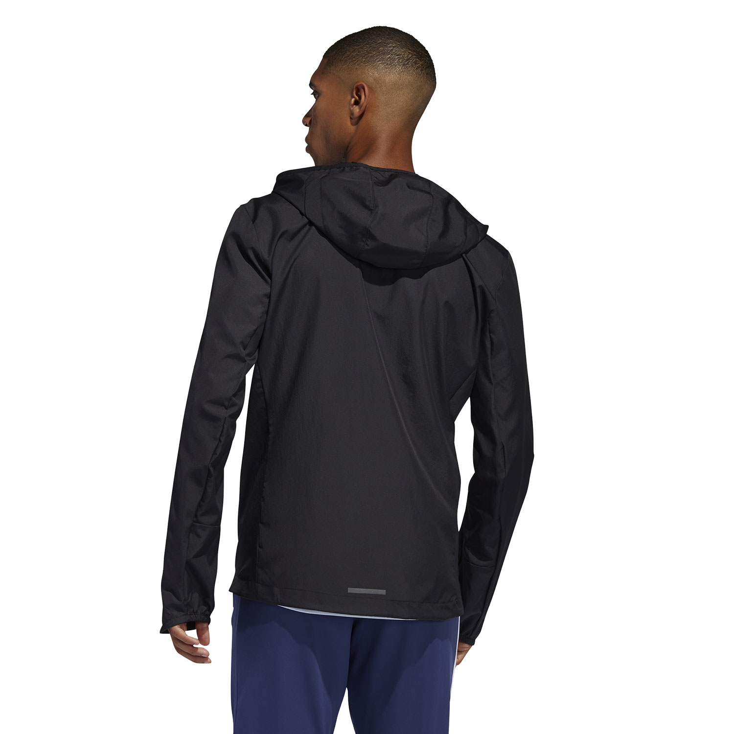 adidas Own The Run Wind Men's Running Jacket - Black