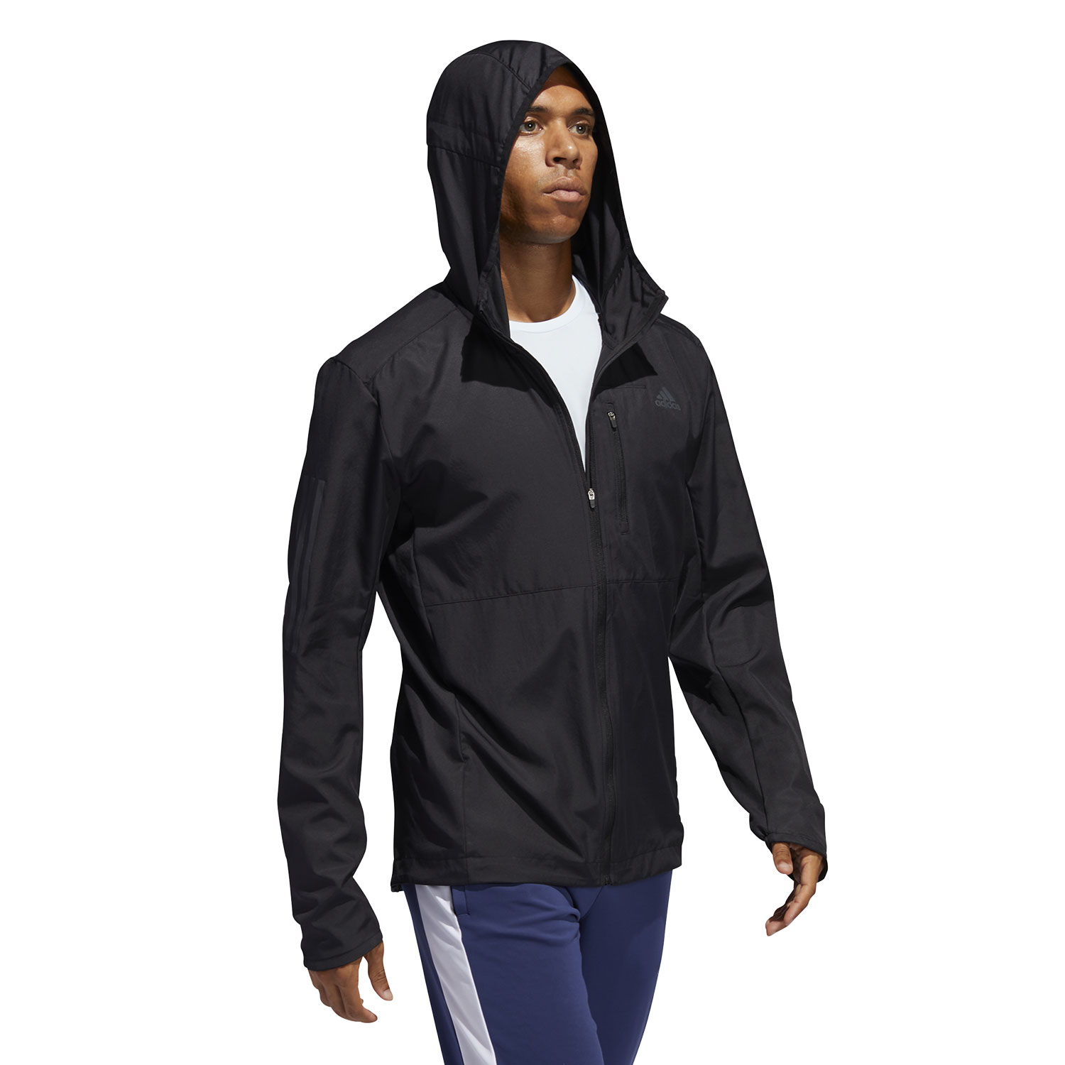 adidas Own The Run Wind Men's Running Jacket - Black
