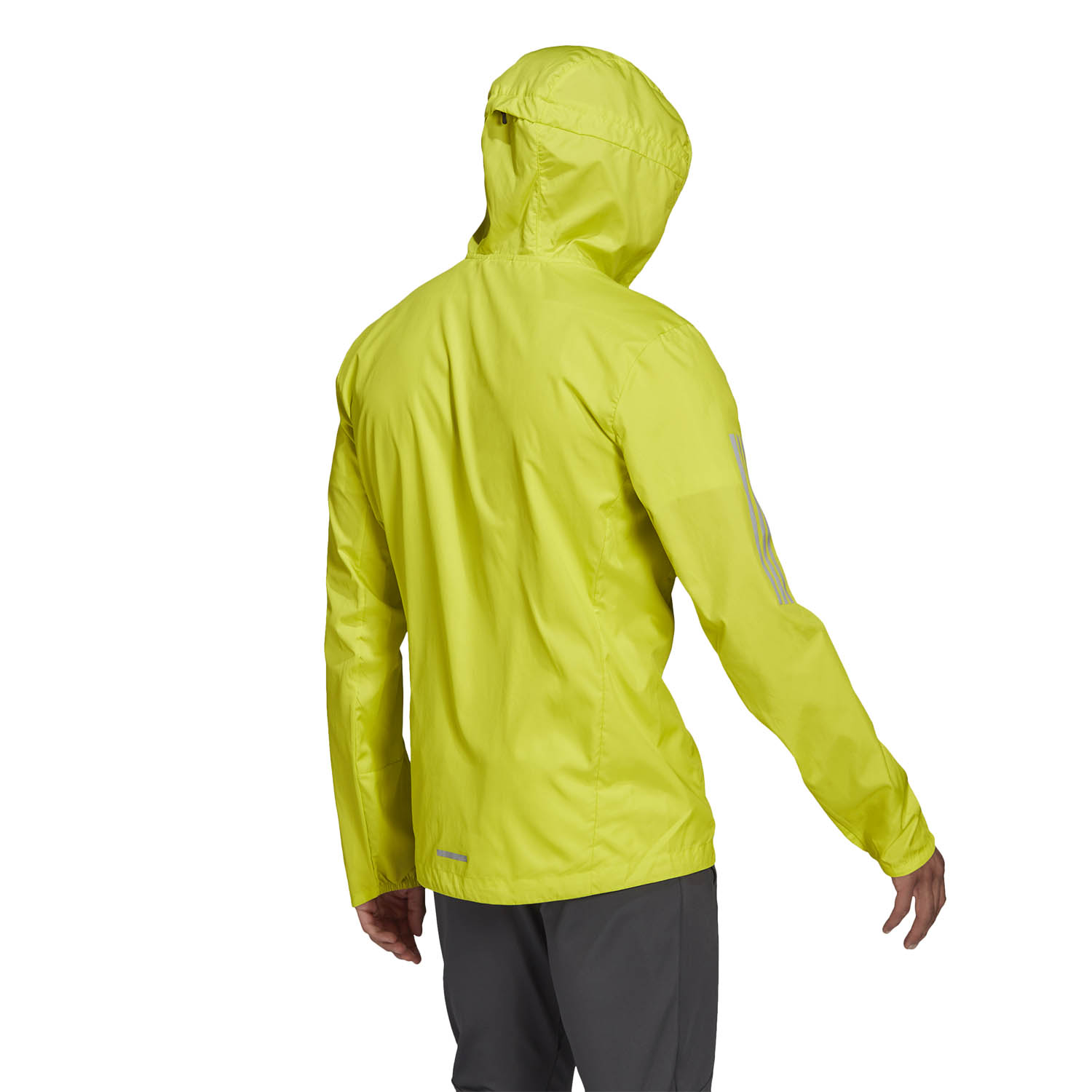 adidas Own The Run Wind Men's Running Jacket - Acid Yellow