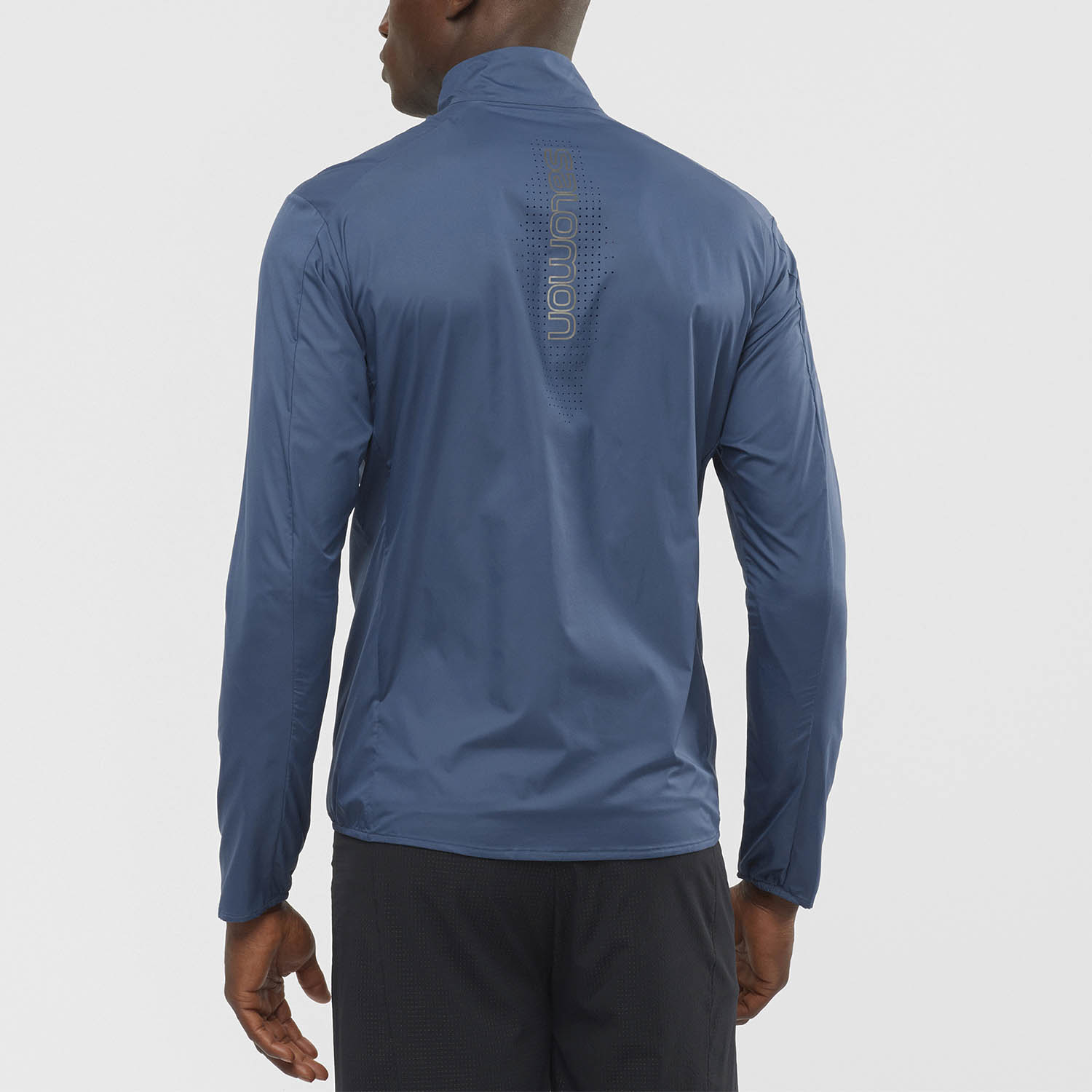 Salomon Sense Men's Running Jacket - Dark Denim