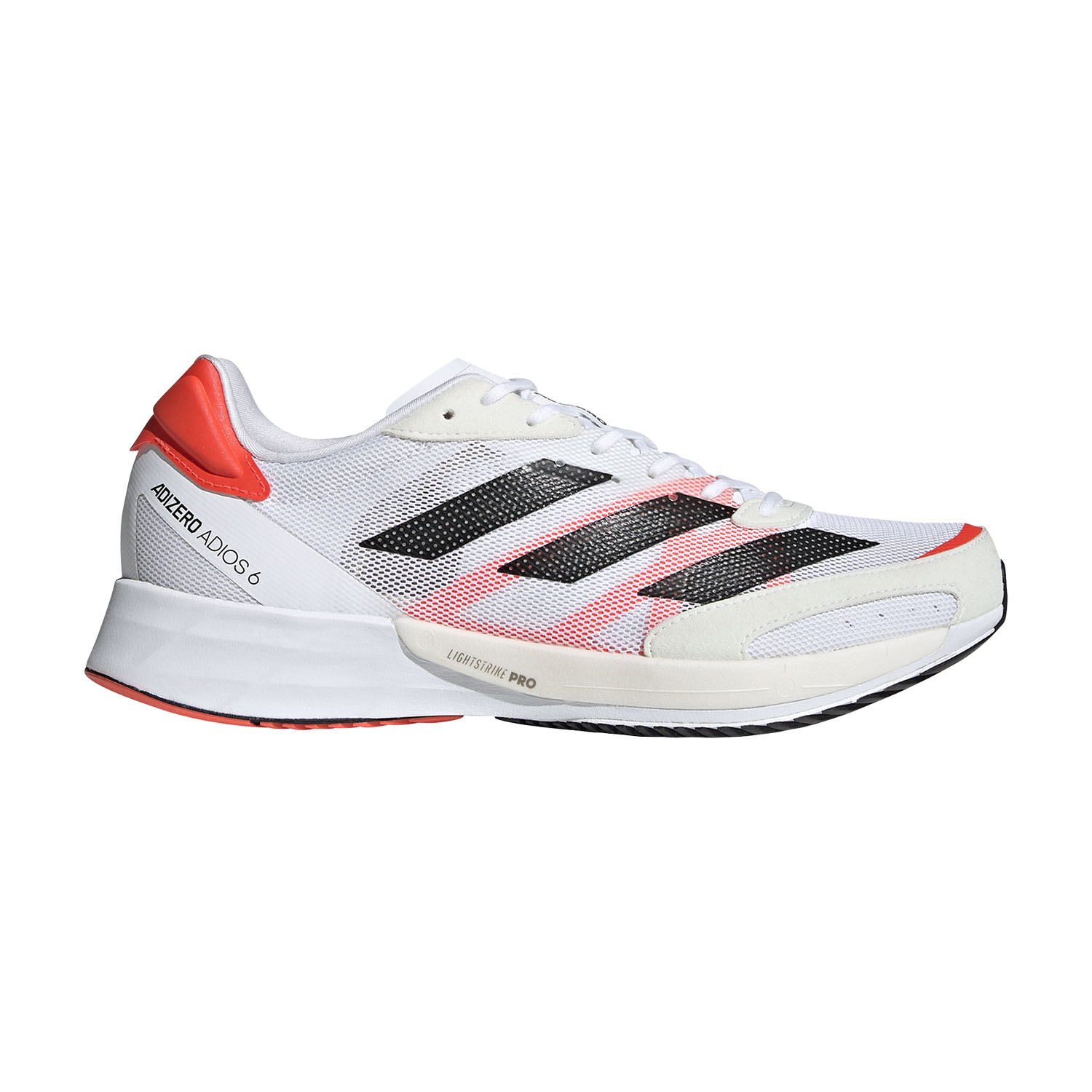 adidas Adizero Adios 6 Men's Running Shoes - Ftwr White