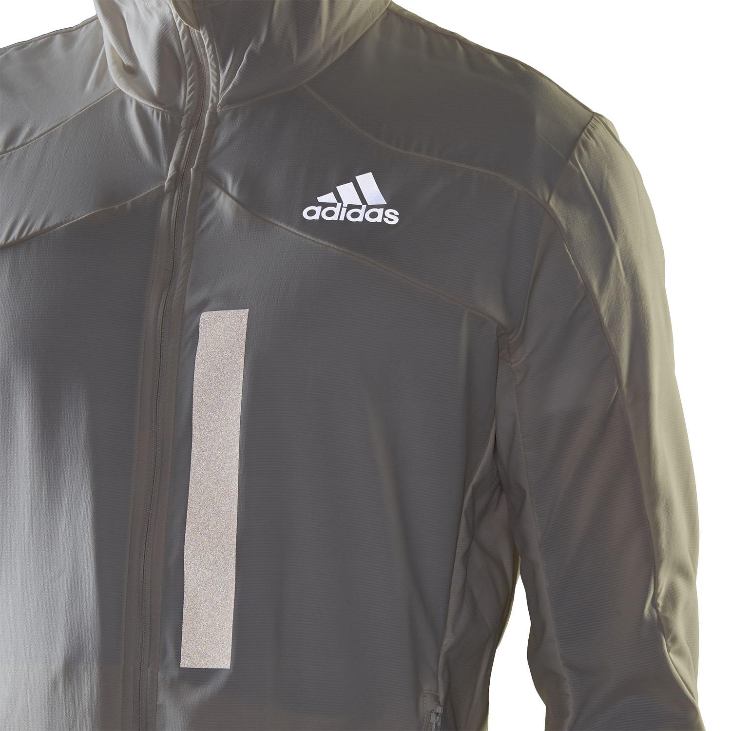 adidas Marathon Translucent Men's Running Jacket - Wonder White