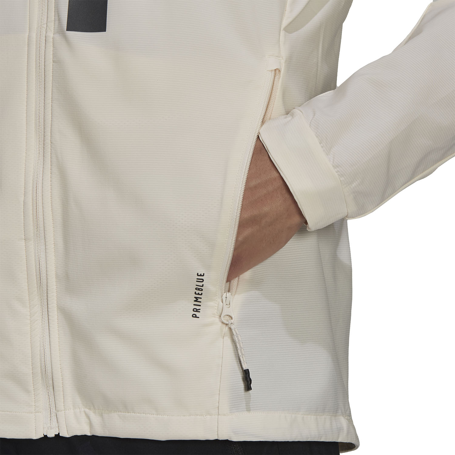 adidas Marathon Translucent Men's Running Jacket - Wonder White
