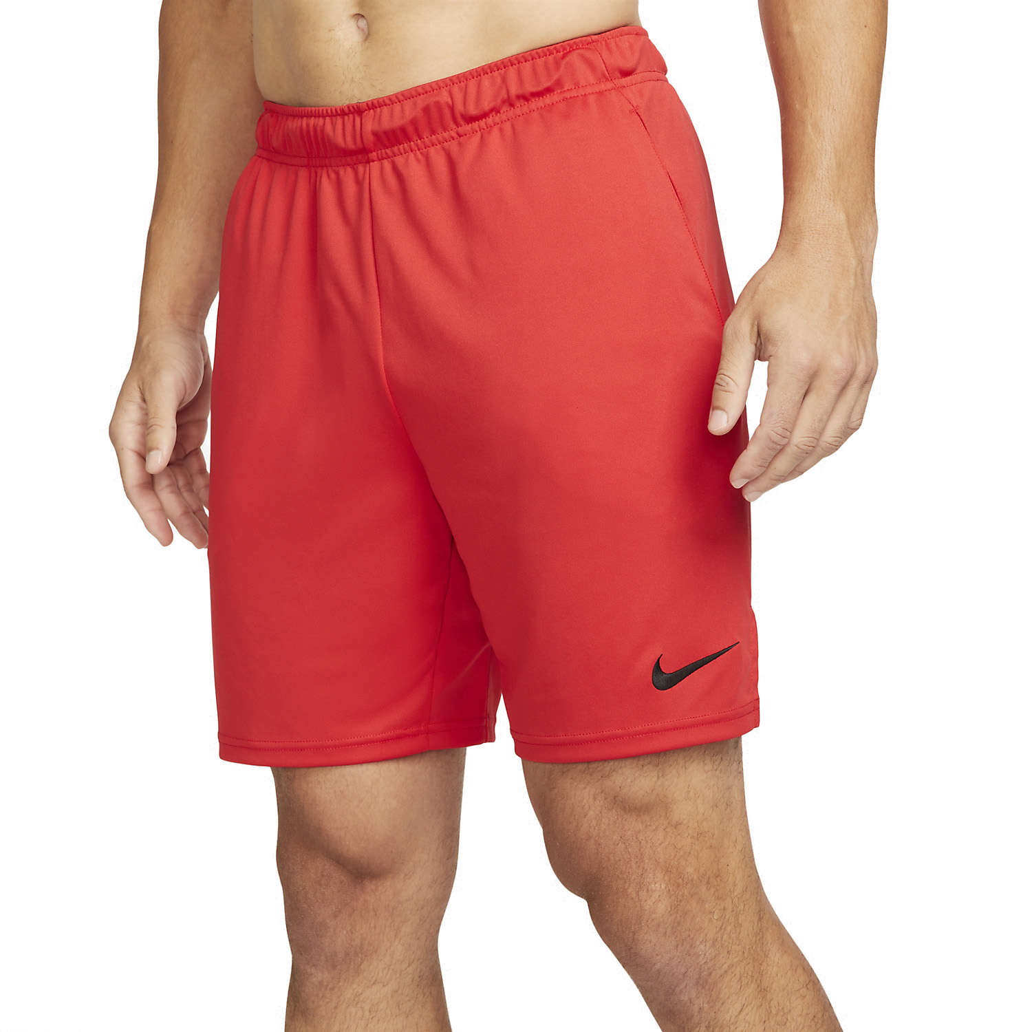 Nike Dri-FIT Knit 6in Mens Training Shorts - Bright Spruce/Black