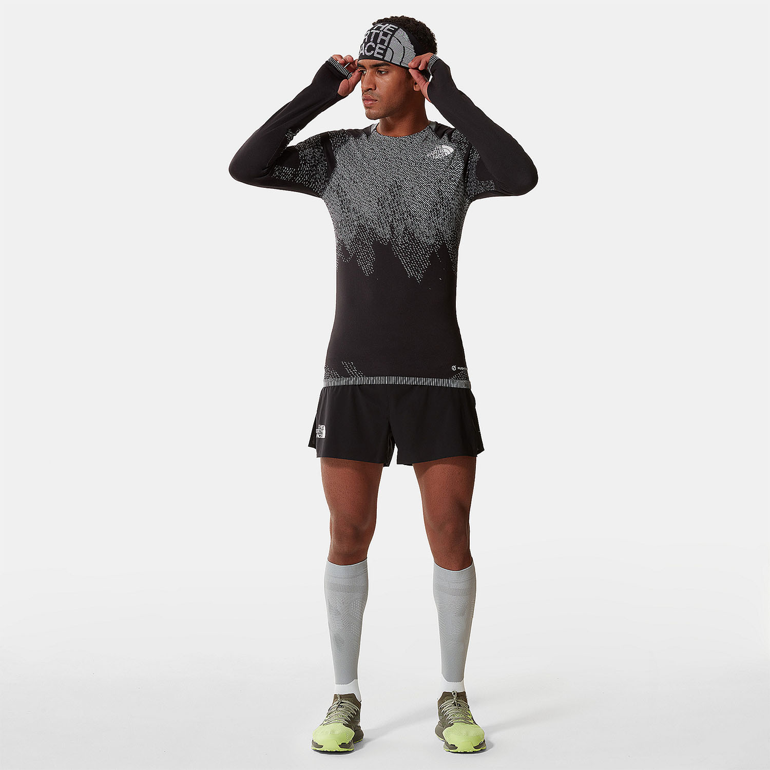 The North Face Flight 2in1 3.5in Men's Running Shorts - TNF Black