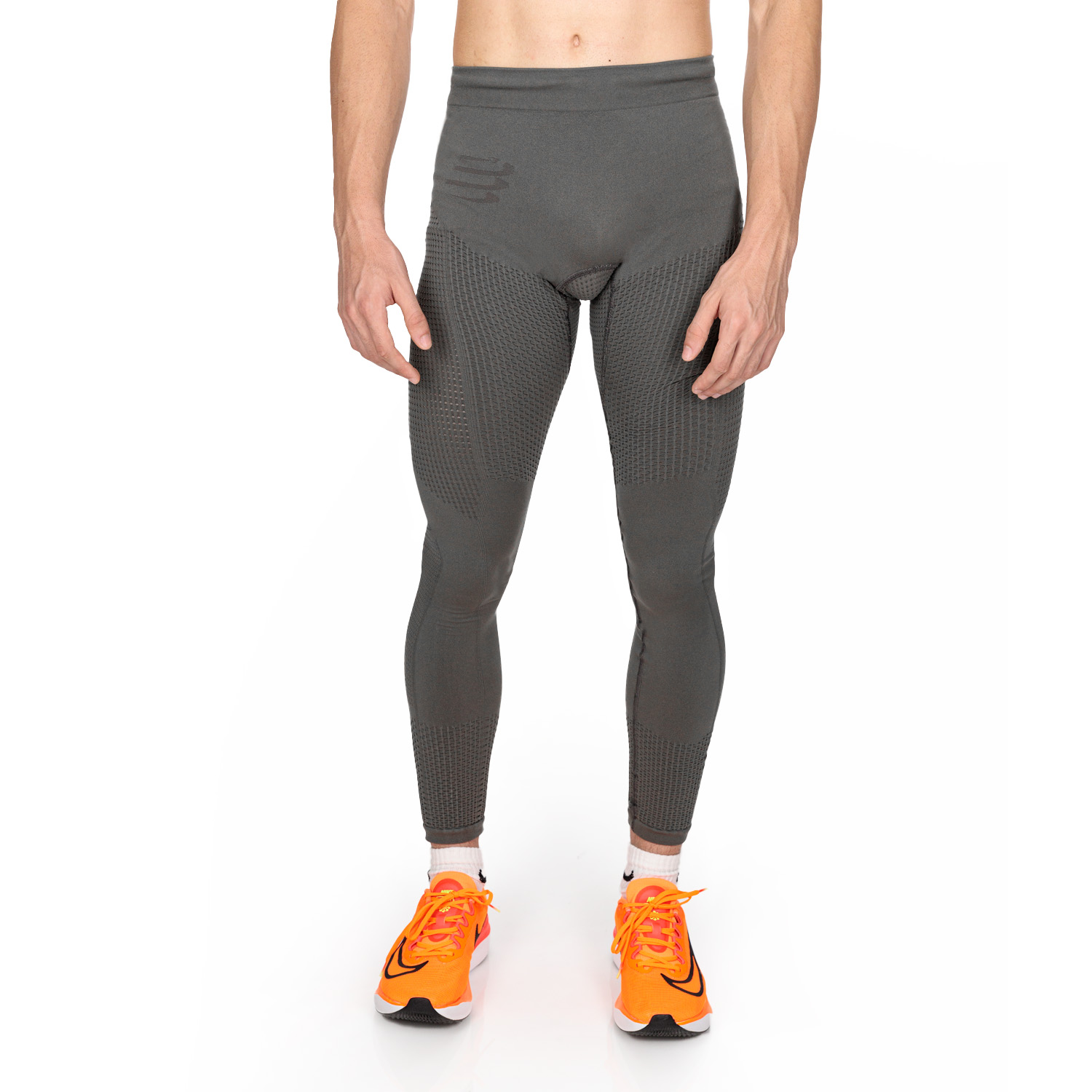 Compressport On/Off Men's Running Long Tights - Grey