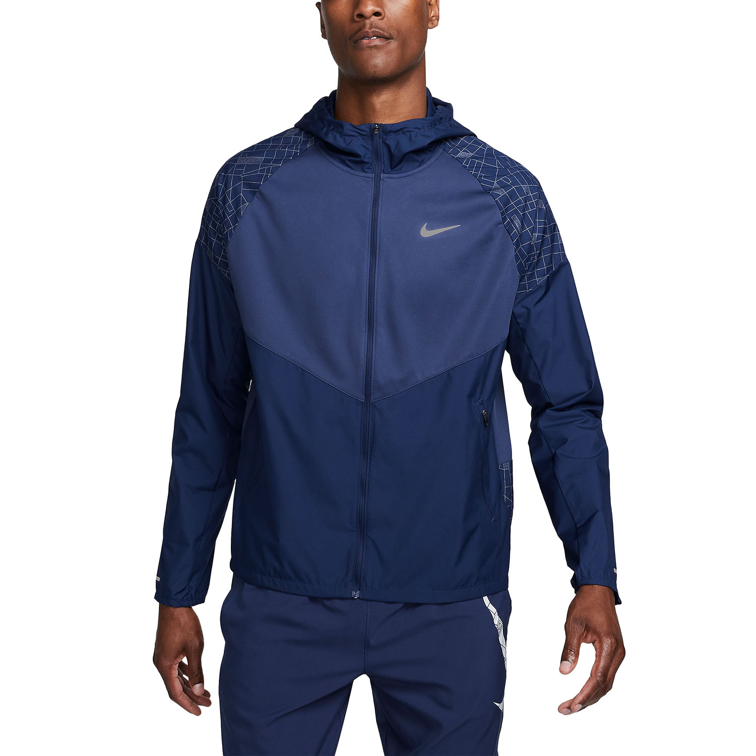 Nike Run Division Miler Chaqueta de Running Hombre Midnight Navy