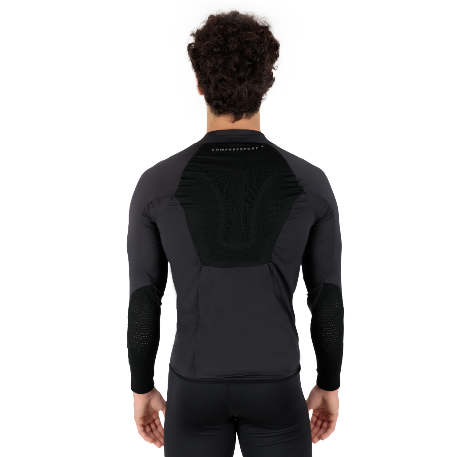 Compressport Hurricane Men's Running Jacket - Black