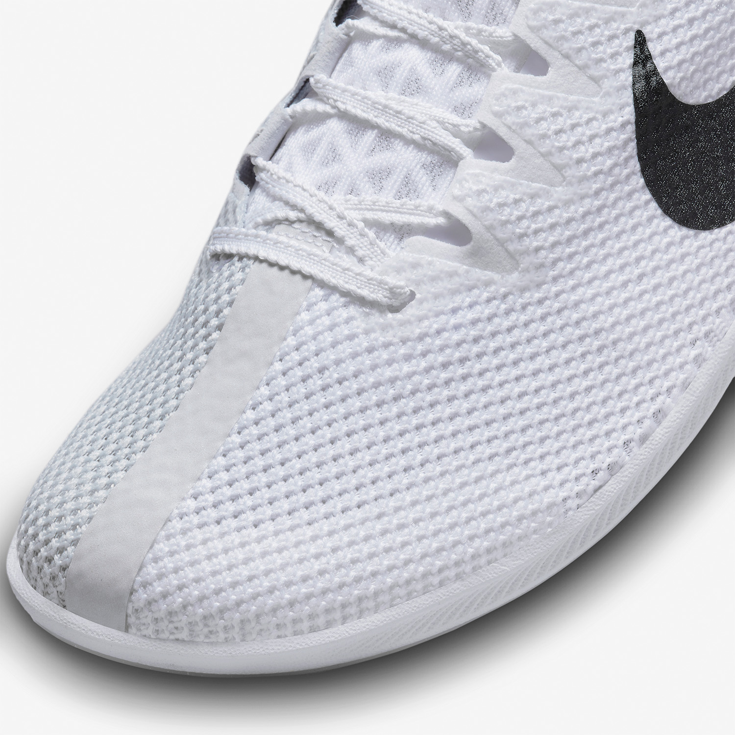 Nike Zoom Rival Distance Racing Shoes - White/Black