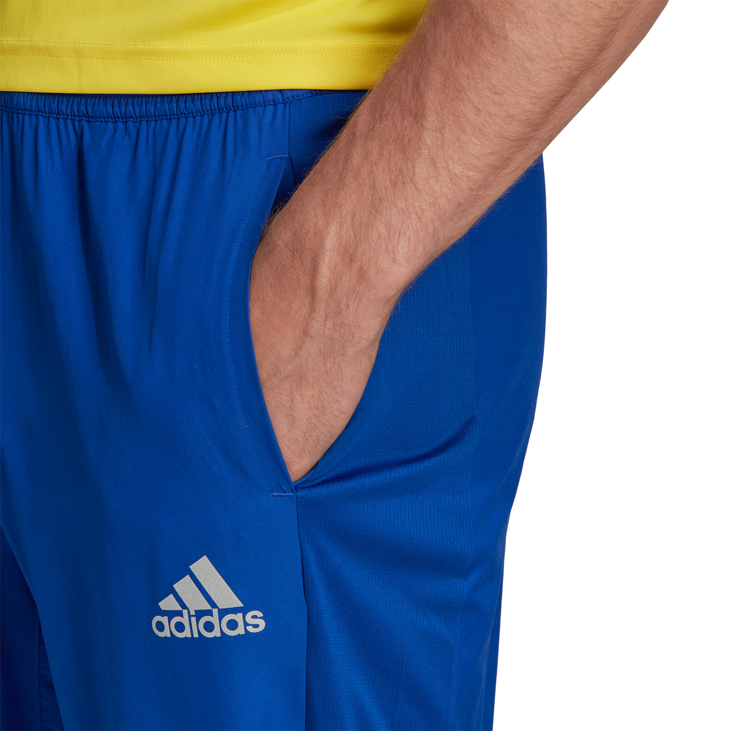 adidas Astro Wind Men's Running Pants - Royal Blu