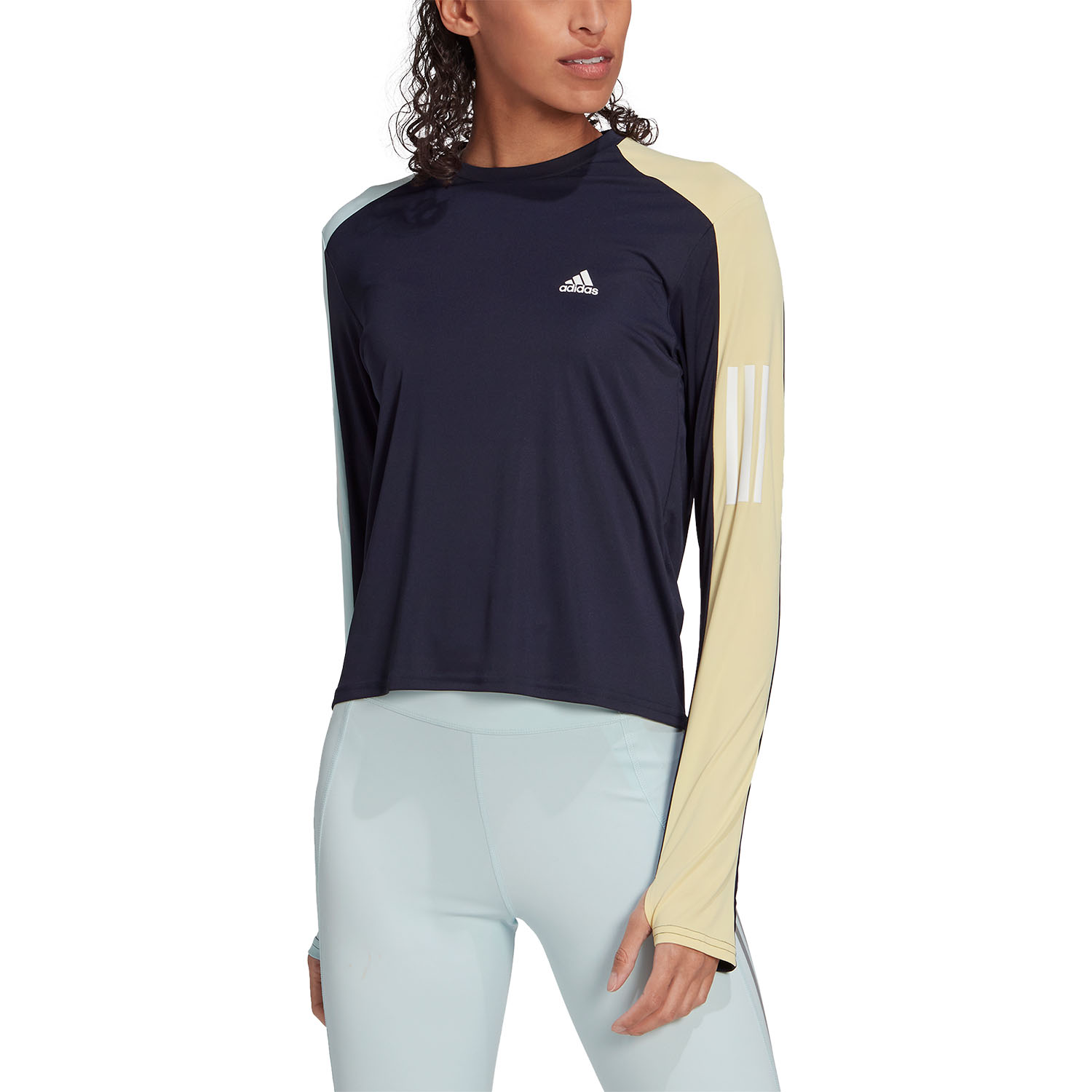 adidas Color Block Camisa de Running Mujer - Legink