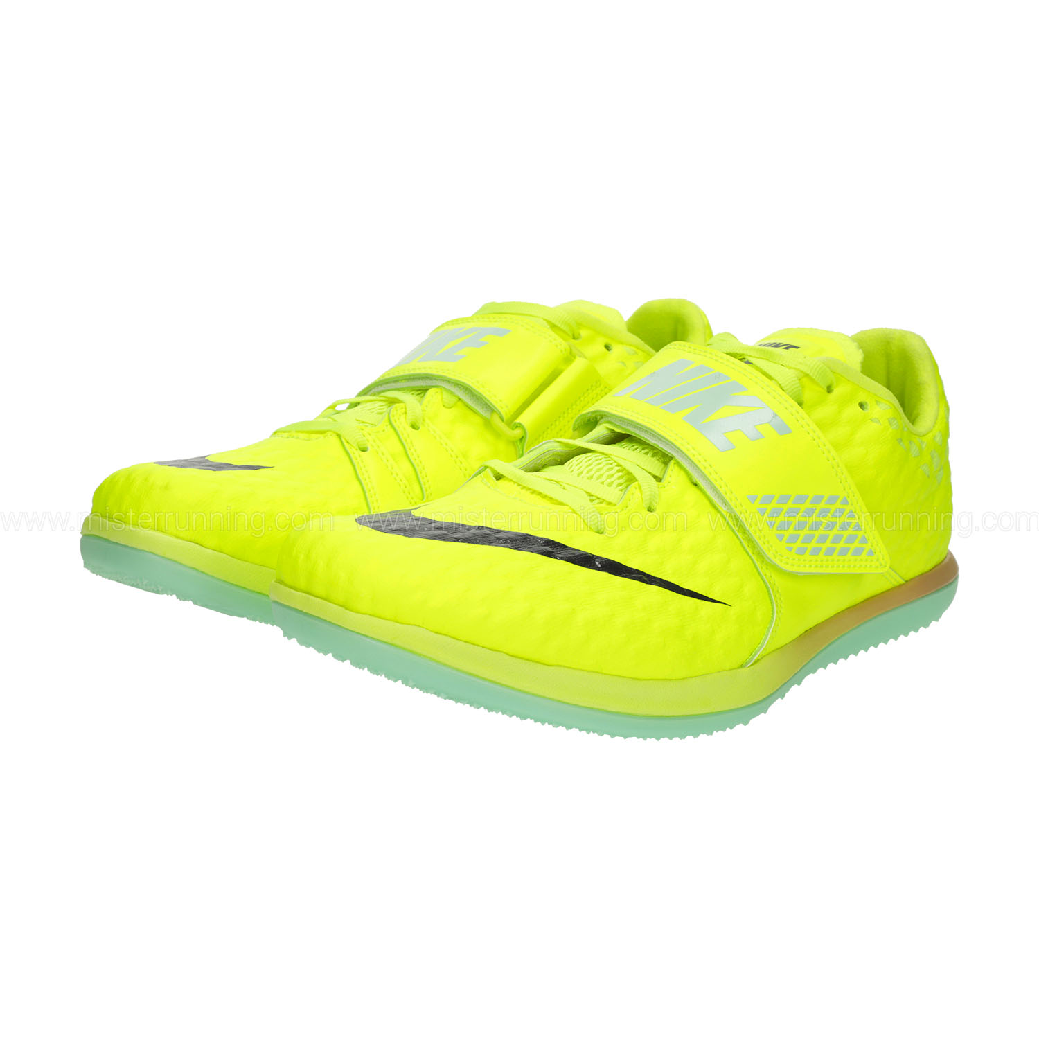 Nike High Jump Elite Zapatillas de Atletismo - Volt/Cave Purple