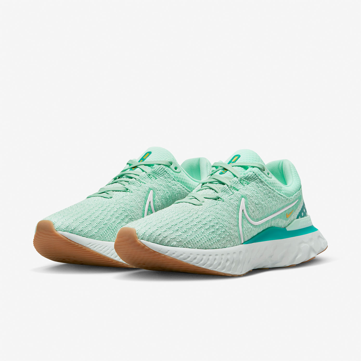 Nike React Infinity Run Flyknit 3 Women's Running Shoes Mint Foam