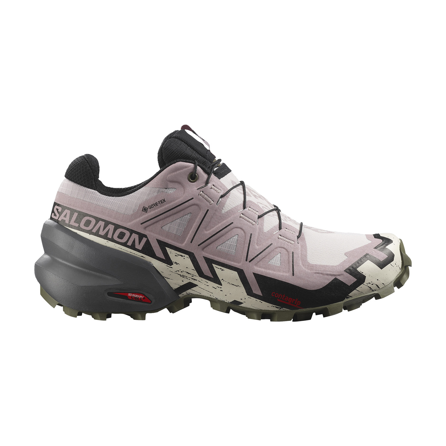 Salomon Speedcross 6 GTX Women's Trail Running Shoes - BlacK Salomon Speedcross 6 GTX Women's Trail Running Shoes - BlacK
