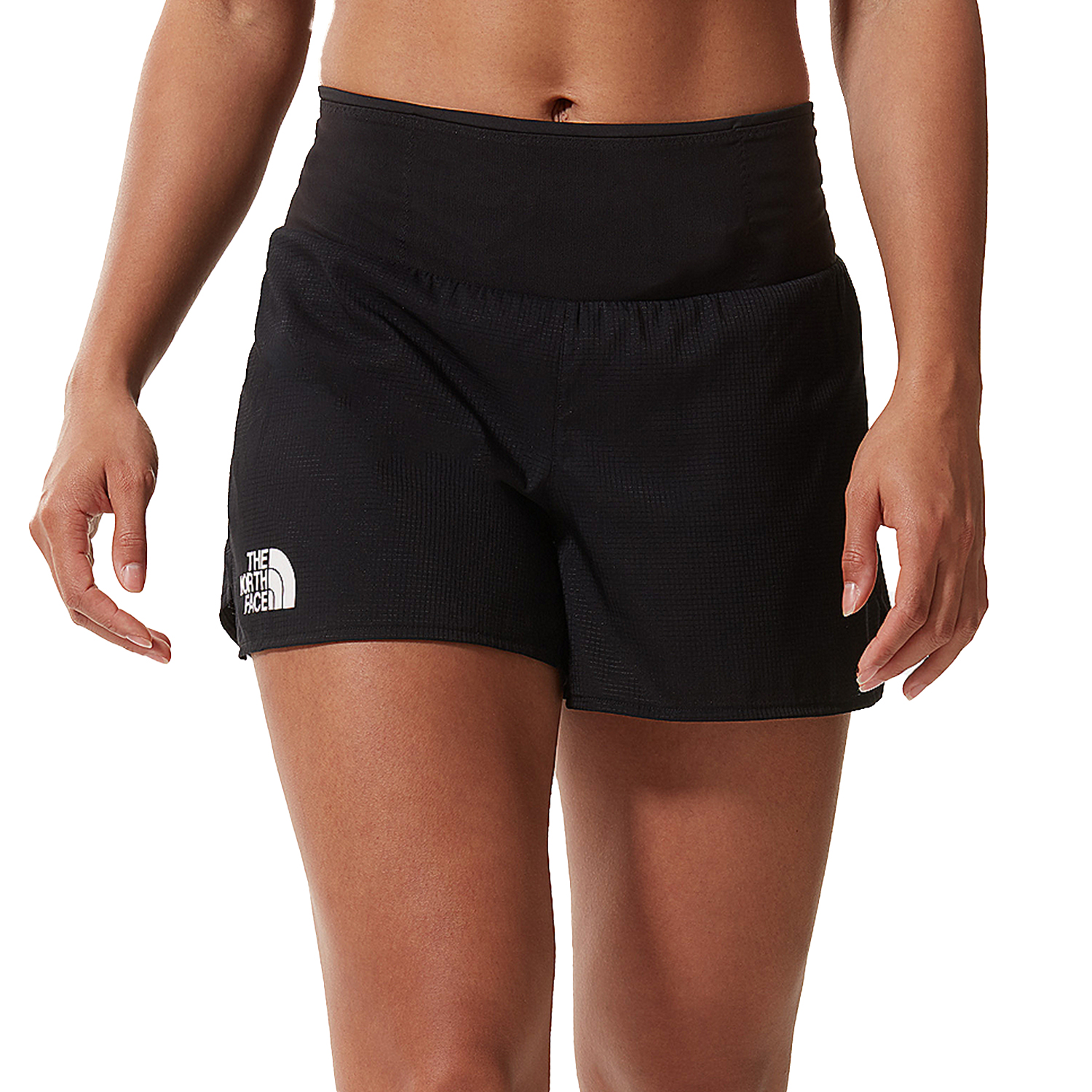 The North Face Flight 4in Shorts Trail Running Mujer - TNF Black