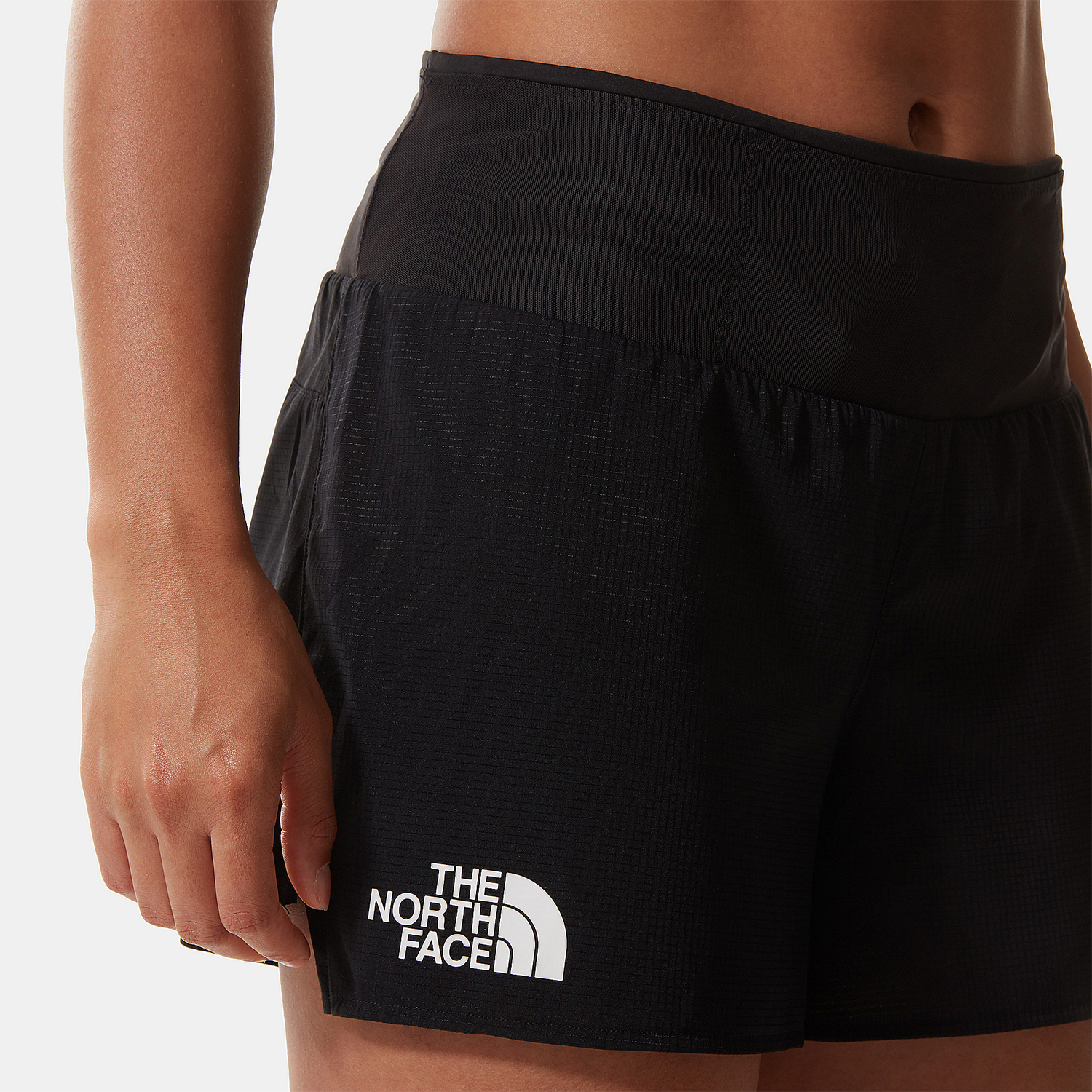 The North Face Flight 4in Shorts Trail Running Mujer - TNF Black
