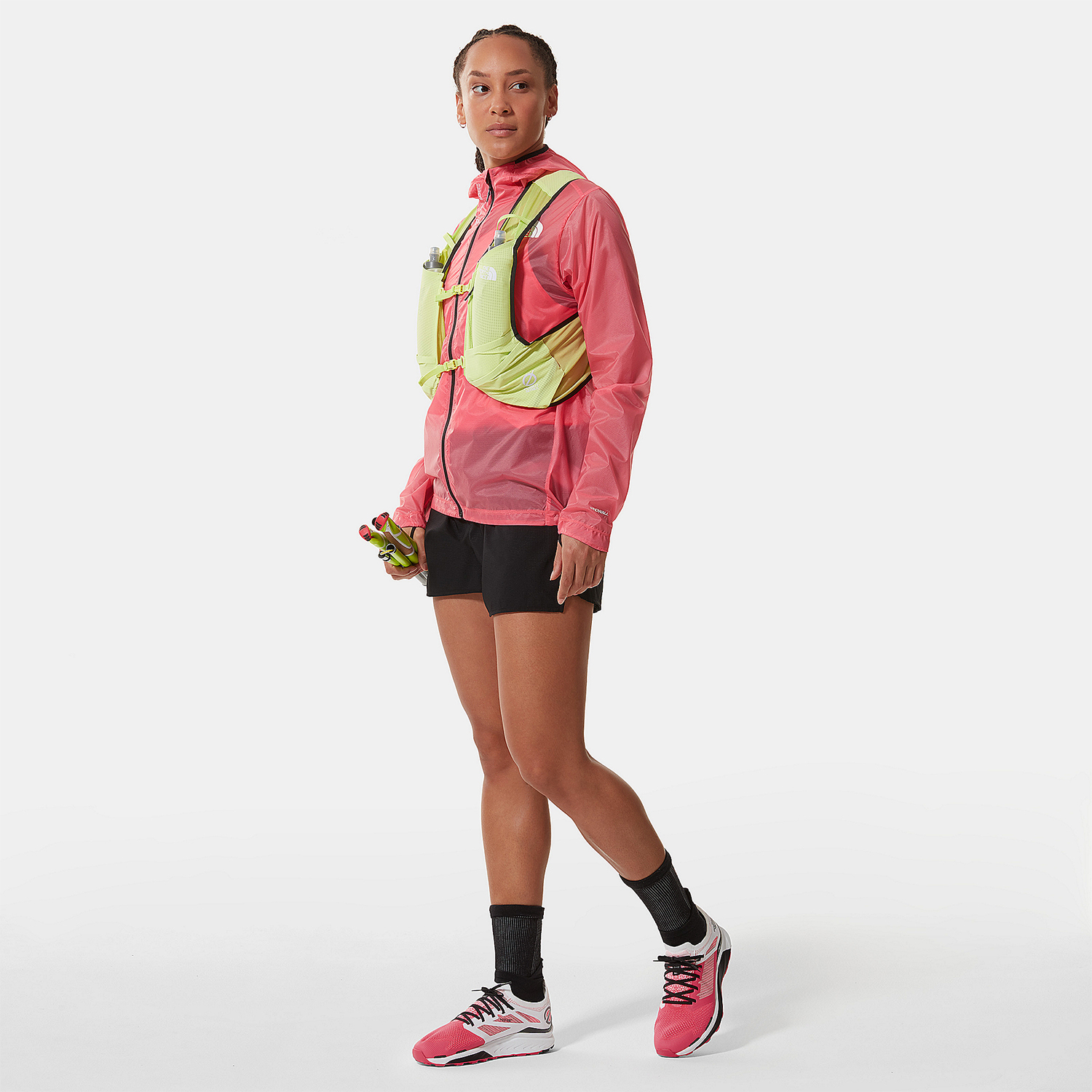 The North Face Flight 4in Shorts Trail Running Mujer - TNF Black