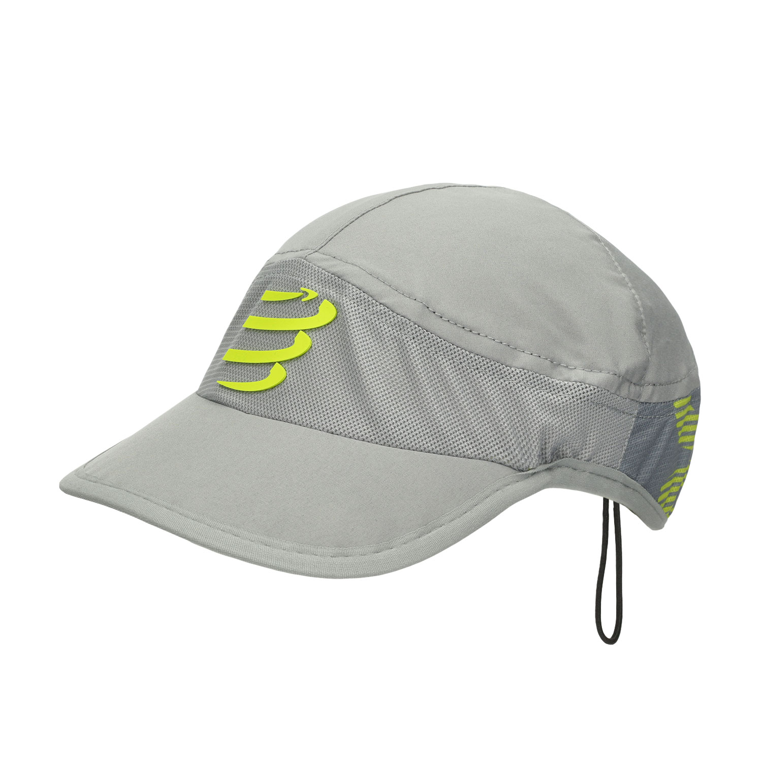 Compressport Pro Racing Running Cap - Alloy/Lime