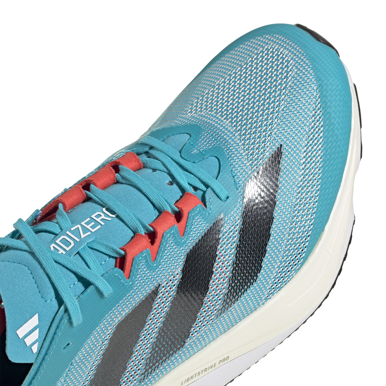 adidas adizero Boston 12 Men's Running Shoes - Lucid Cyan