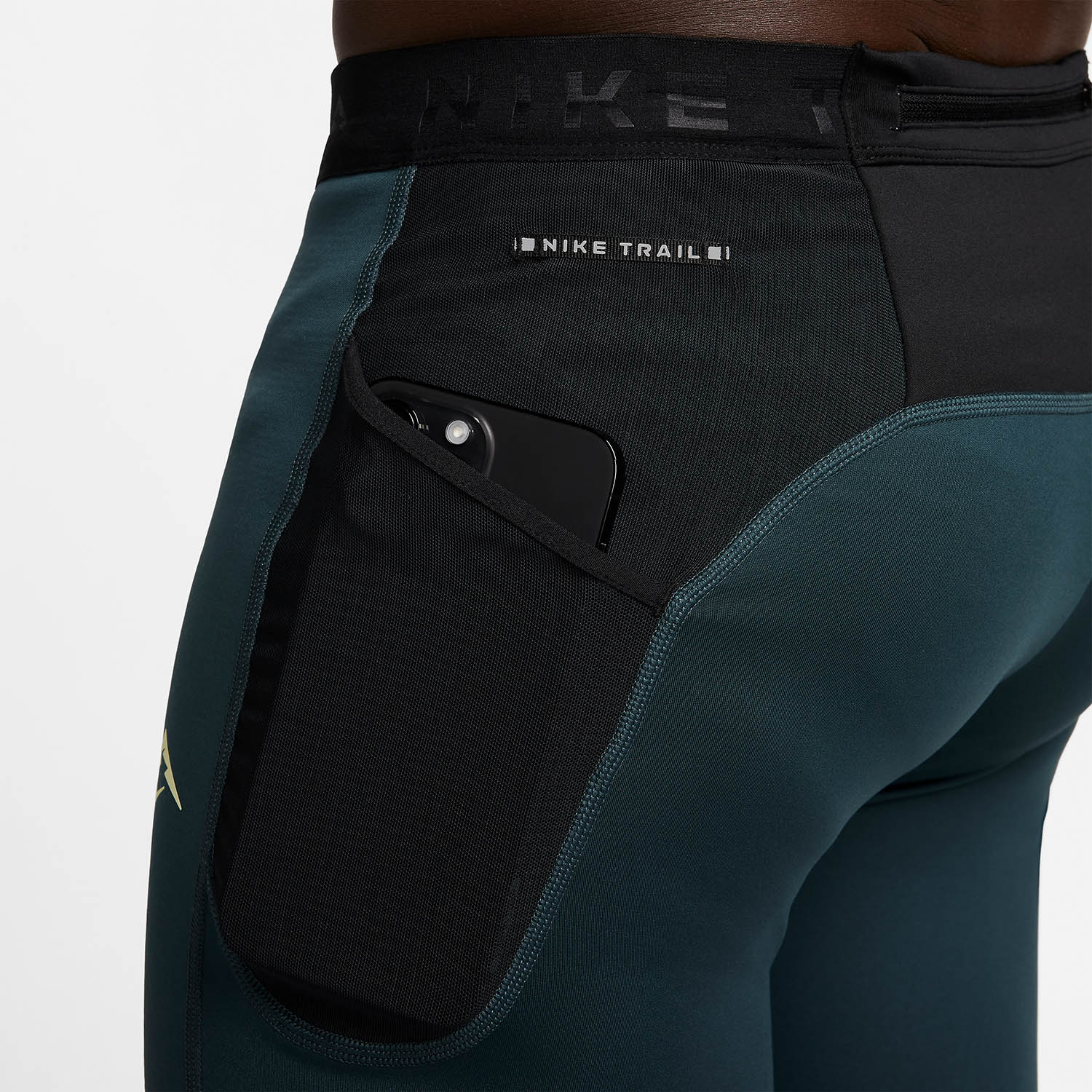 Nike Lunar Ray Winter Tights de Trail Running Hombre Deep Jungle