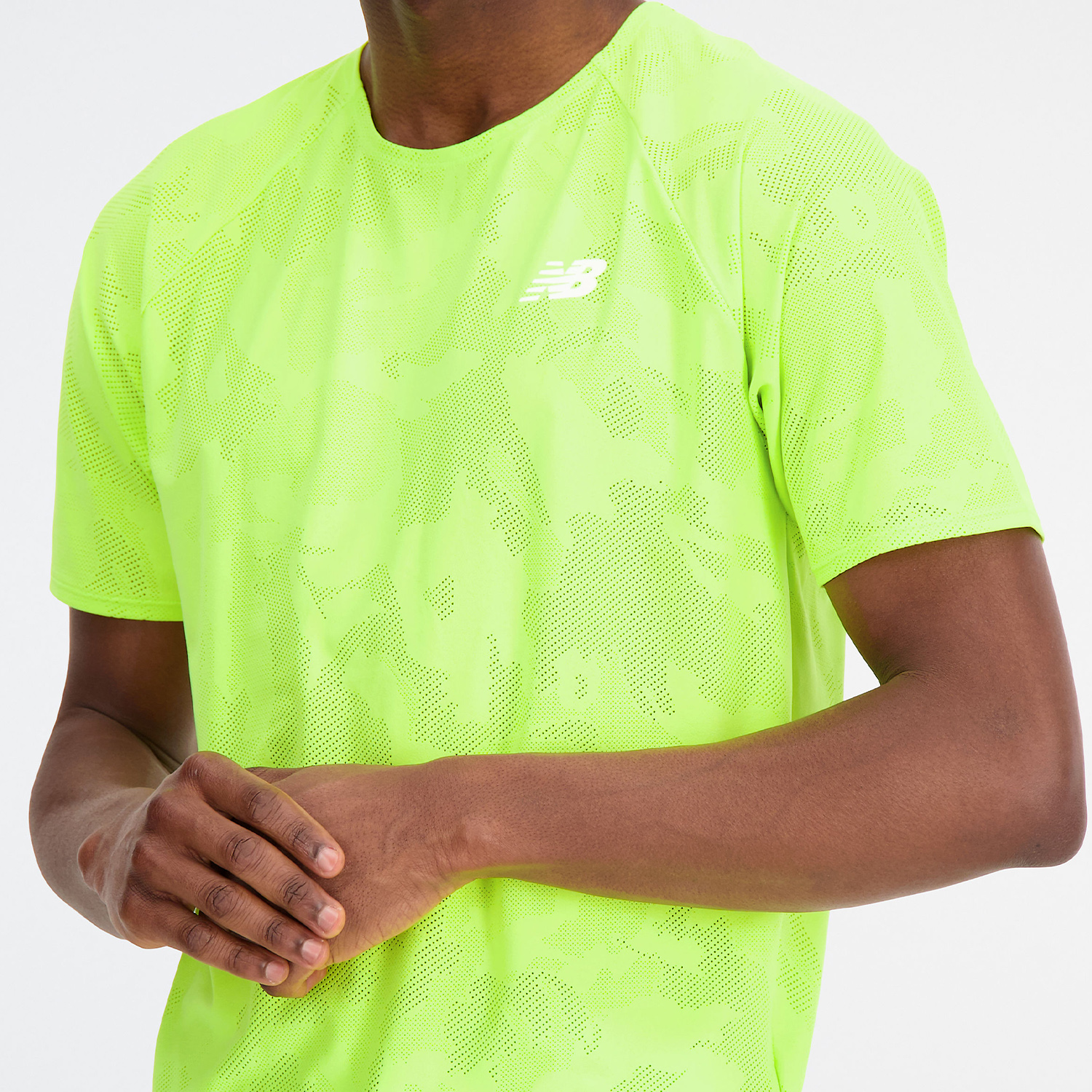 New Balance Q Speed Jacquard Men's Running T-Shirt Thirty Watt