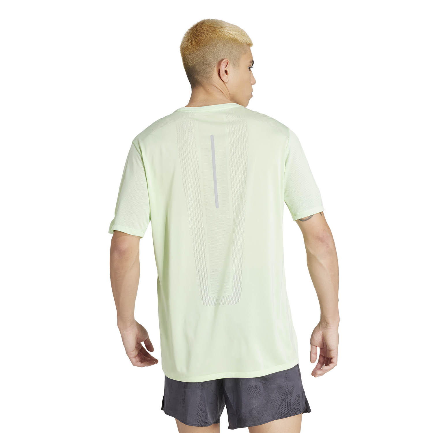 adidas Ultimate Enginereed Men's Running T-Shirt - Segrsp/White