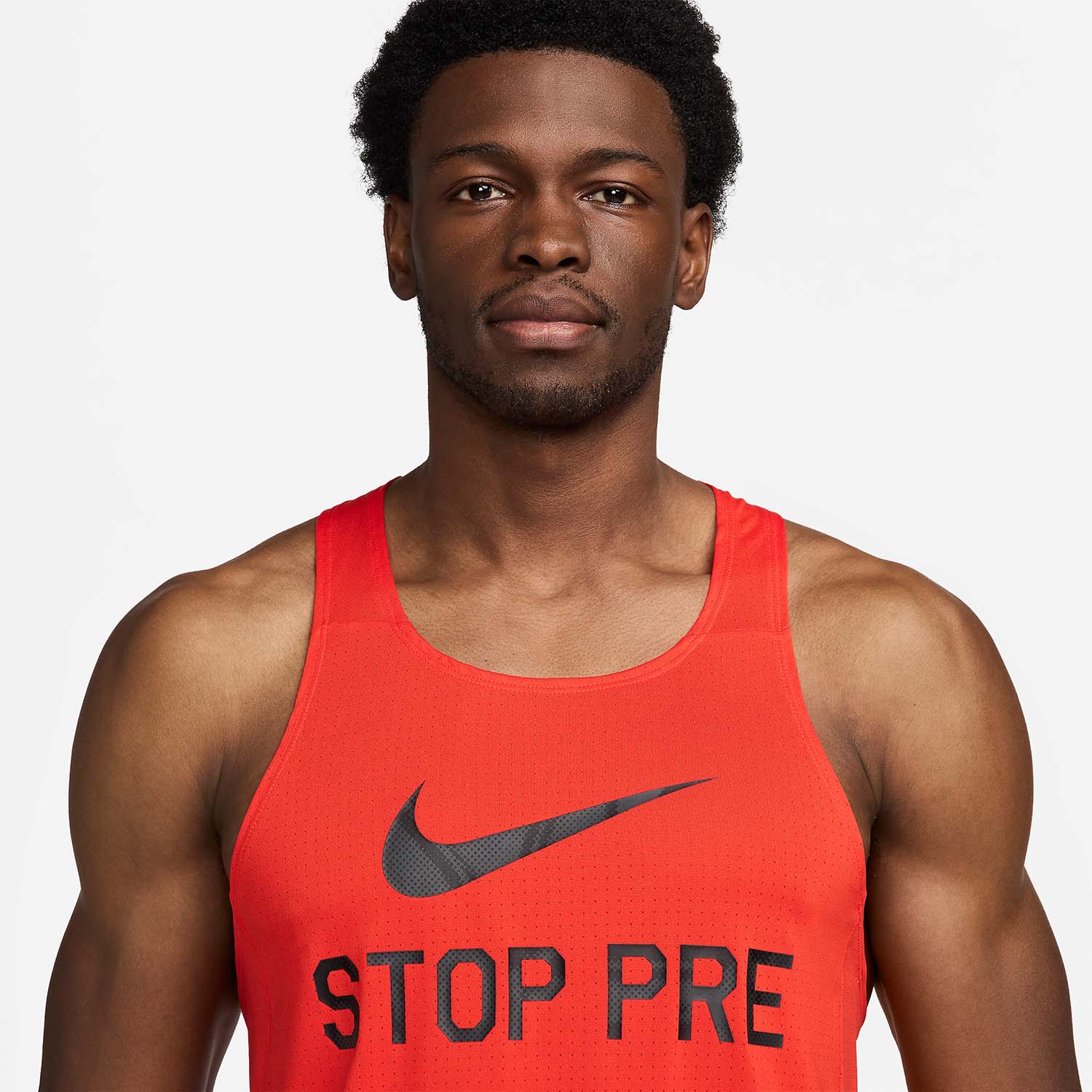 Nike Run Energy Men's Running Tank - Picante Red