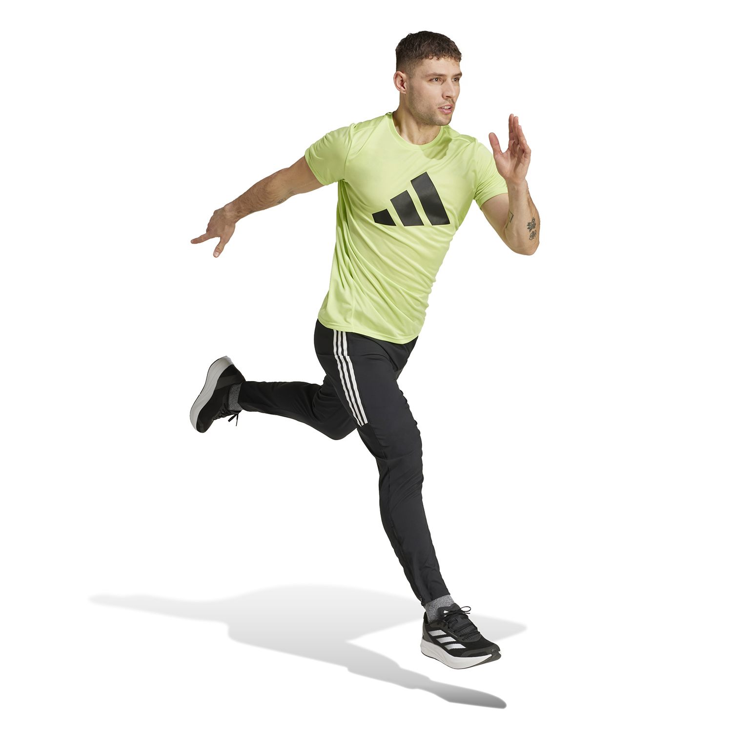 adidas Run It Men's Running T-Shirt - Pulse Lime