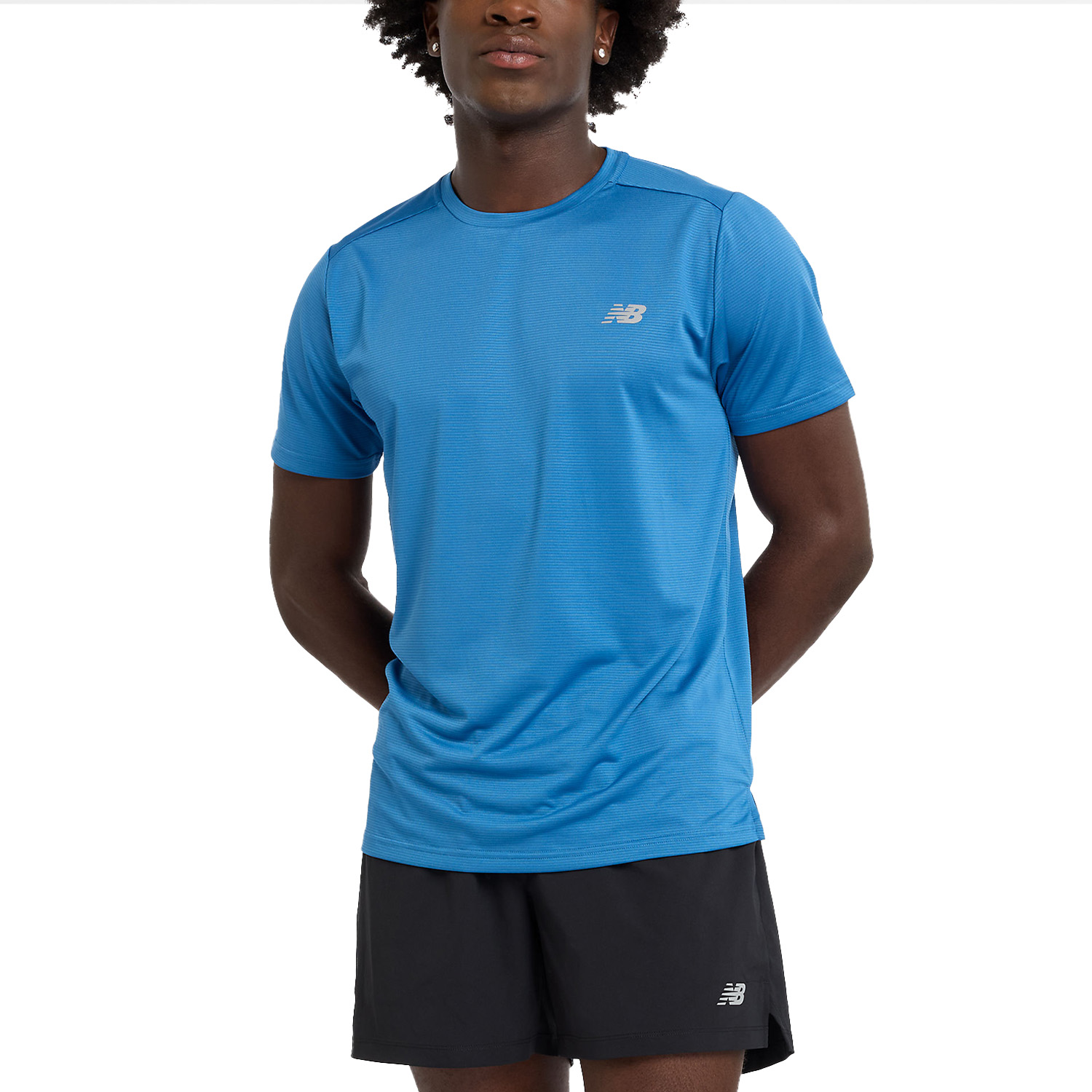 New Balance Performance Men's Running T-Shirt - Sizzle