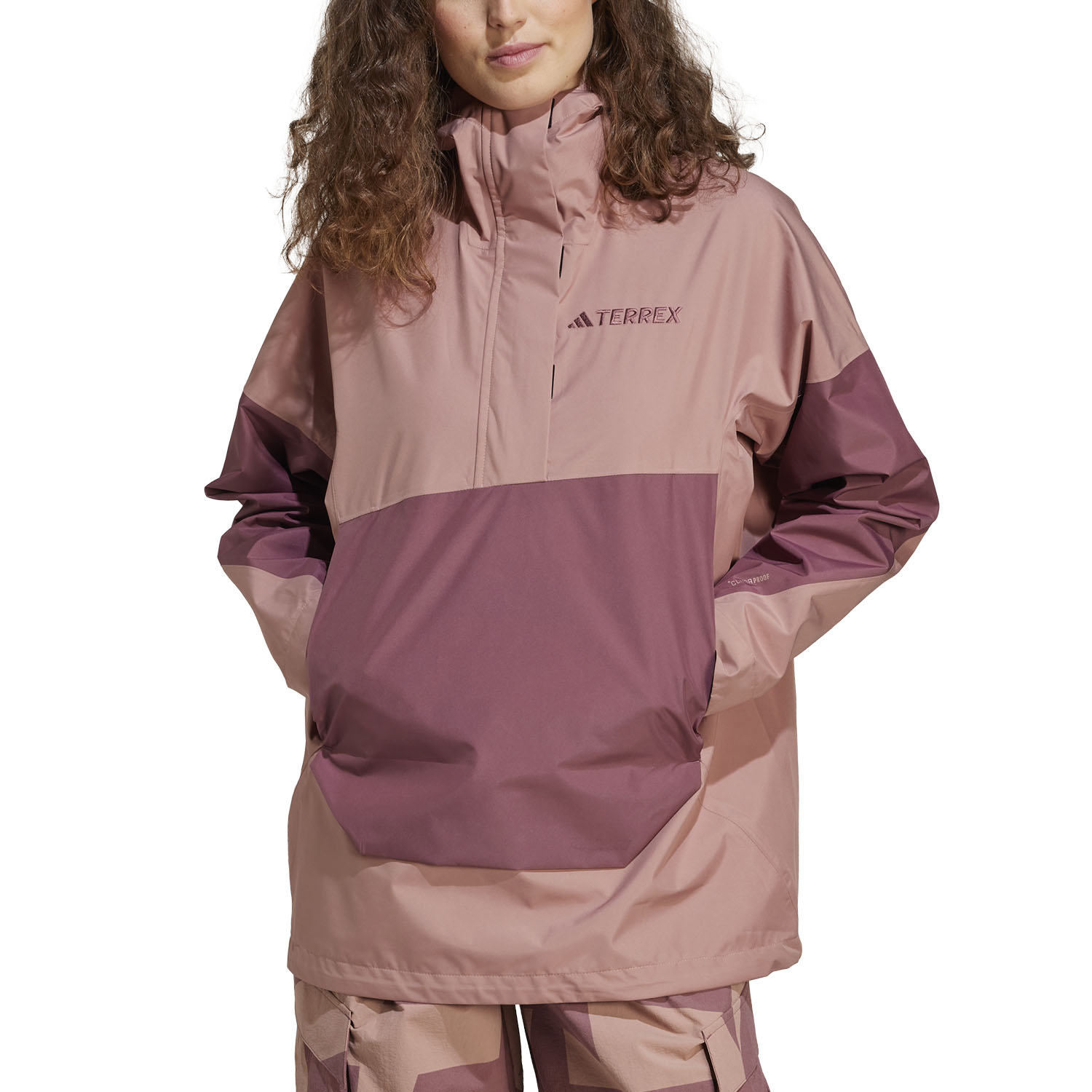 adidas Terrex Xploric Climaproof Women's Outdoor Jacket Warm Clay