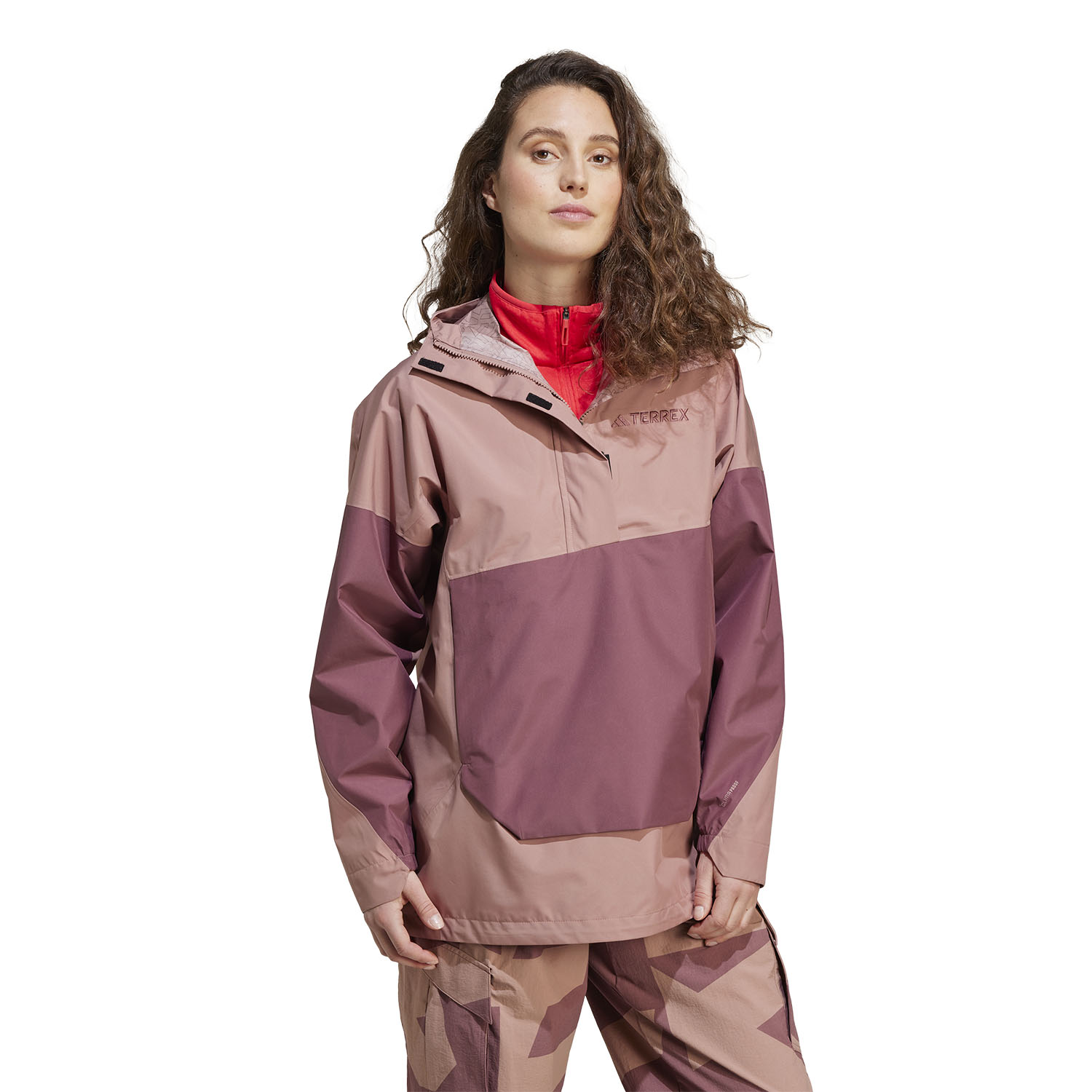 adidas Terrex Xploric Climaproof Women's Outdoor Jacket Warm Clay