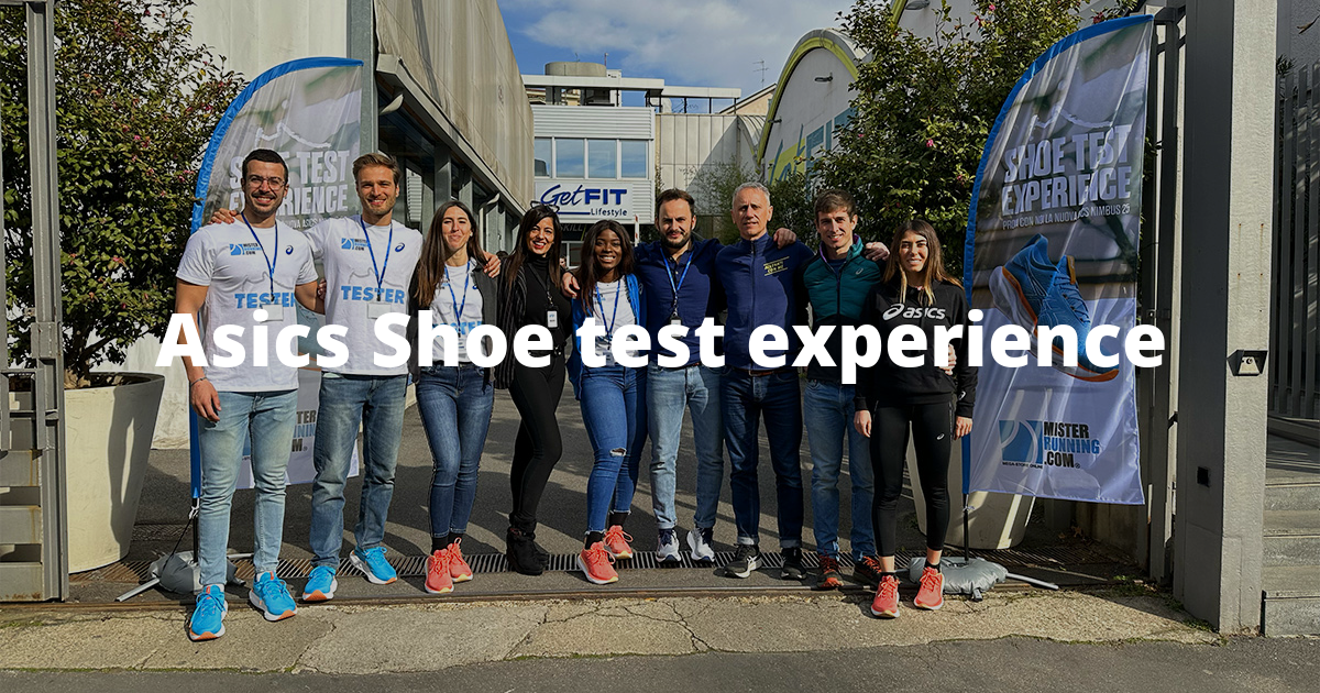 Asics Shoe Test Experience - The new Nimbus 25 test in Milan