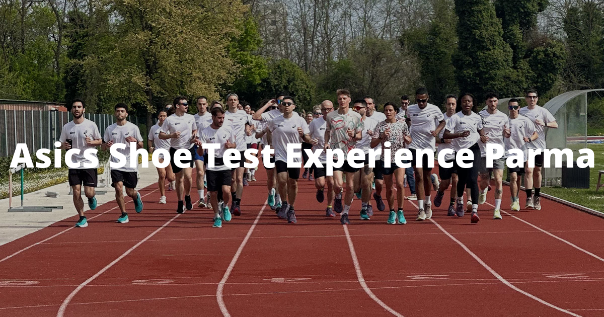 Asics Shoe Test Experience Parma: on the track with the new Asics shoes