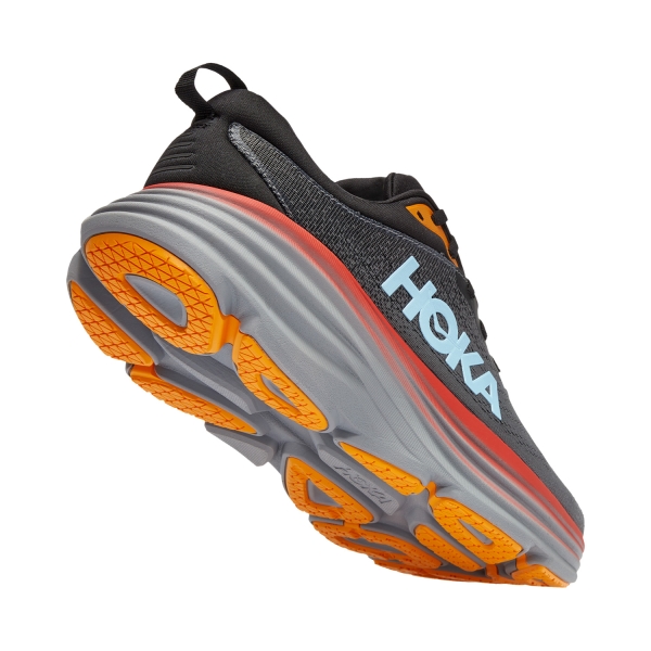 Hoka Bondi 8 Men's Running Shoes - Anthracite
